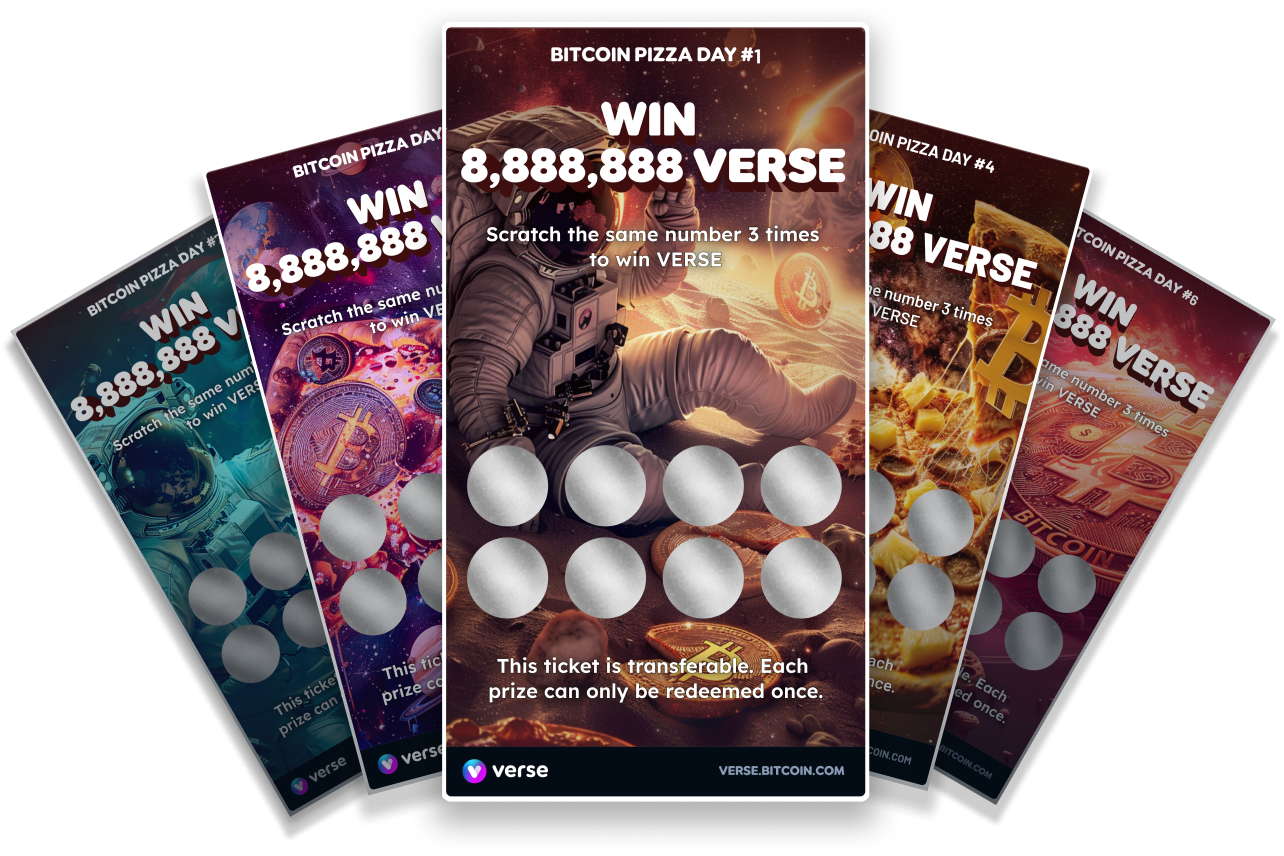 Scratch & Win: On-Chain Scratch Tickets Powered by Verse Scratch & Win: On-Chain Scratch Tickets Powered by Verse