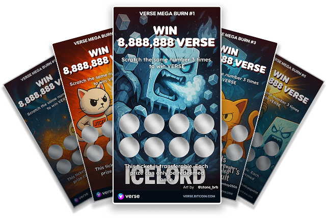 Scratch & Win: On-Chain Scratch Tickets Powered by Verse